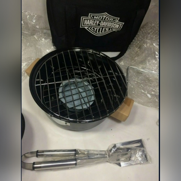 Harley-Davidson | Other | Harley Davidson Mini Bbq Grill | Poshmark